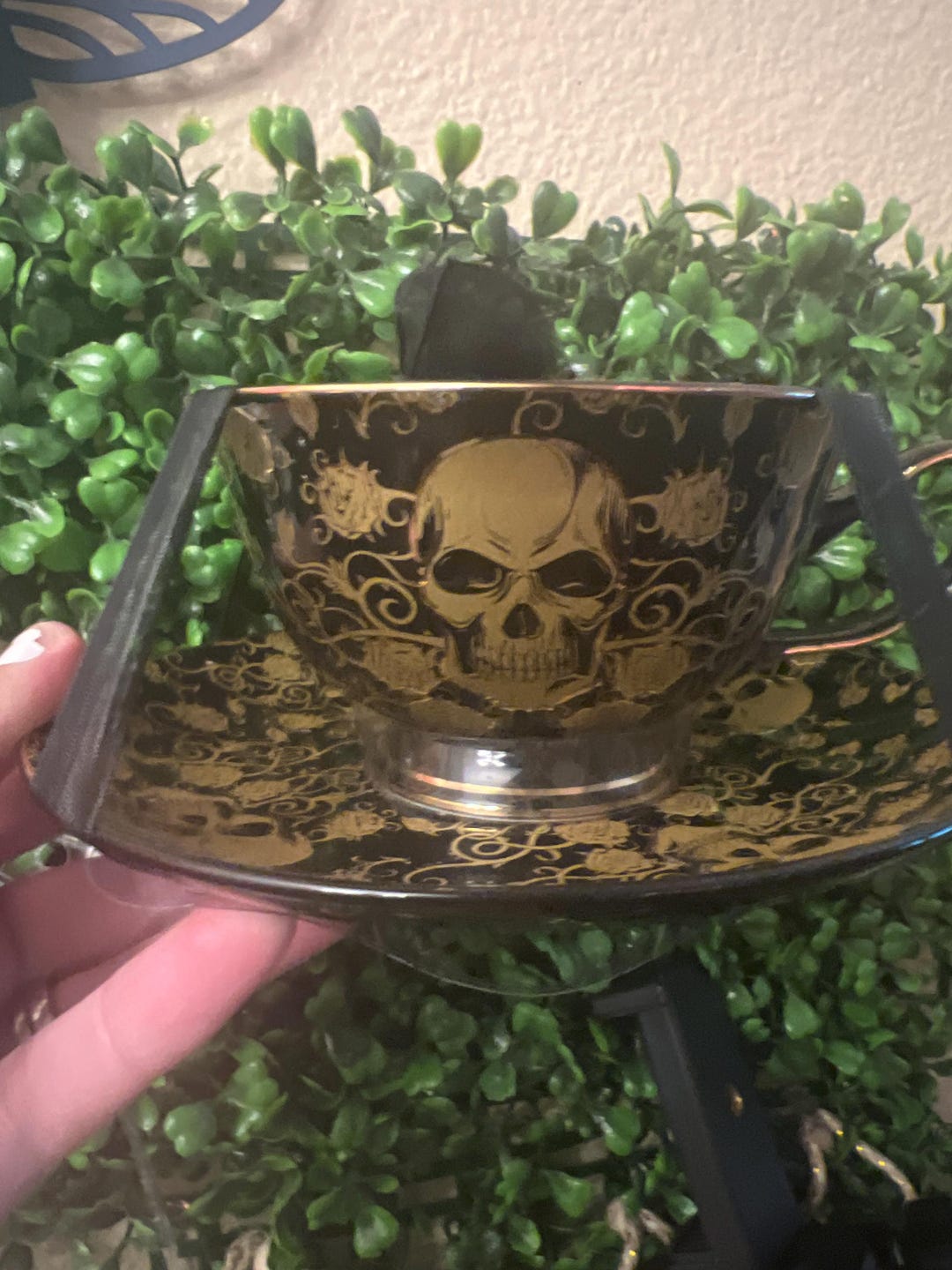 Goth Tea Cups Limited Edition - Etsy