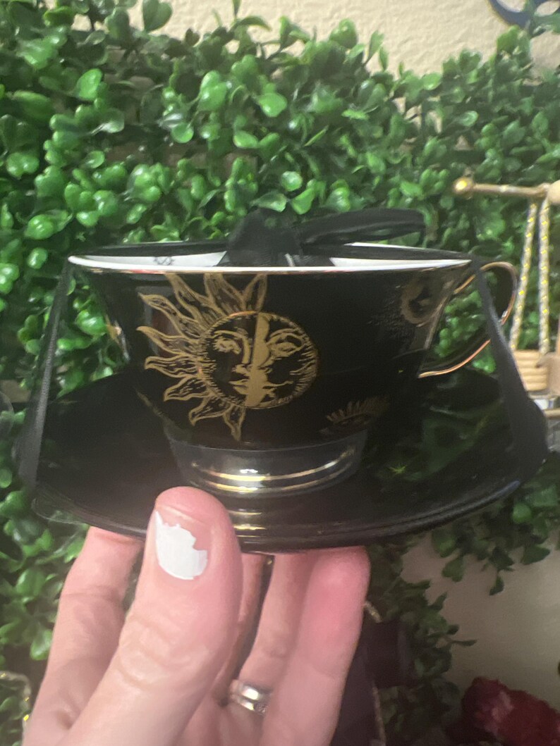 Goth Tea Cups Limited Edition - Etsy