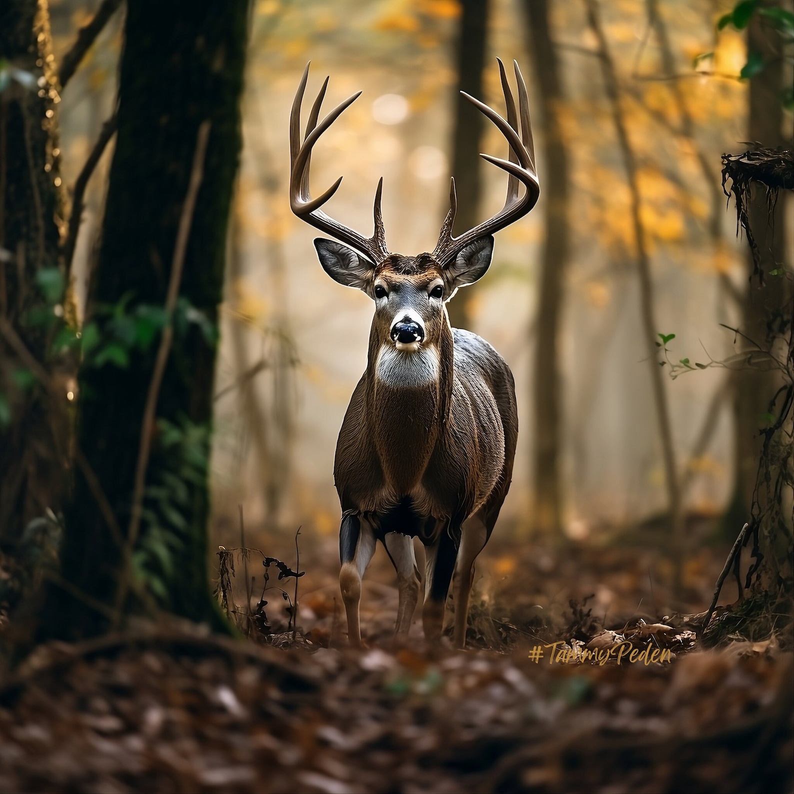 Whitetail Buck Deer Printable Art - Etsy