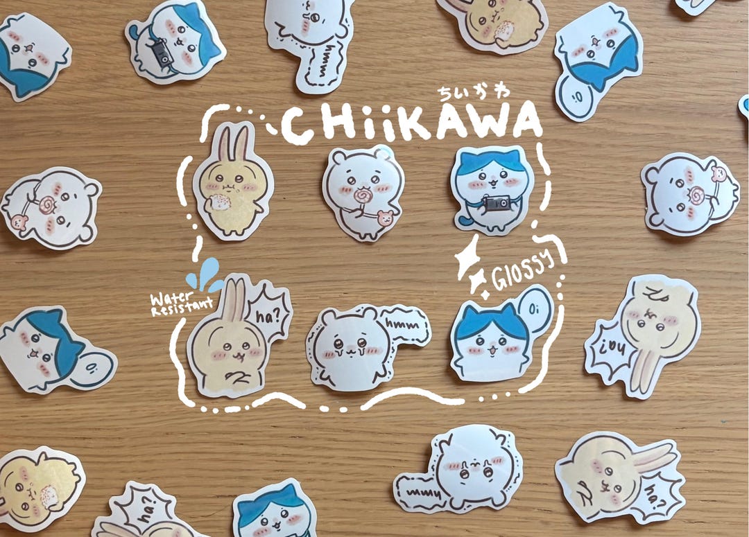 Chiikawa Sticker Pack |fanart| - Etsy