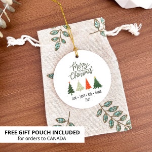 Family Ornament Personalized Christmas Ornament Family Gift 2024 ...