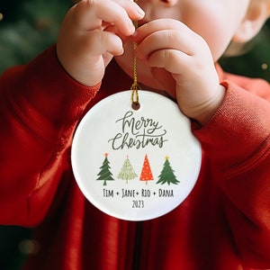 Family Ornament Personalized Christmas Ornament Family Gift 2024 ...
