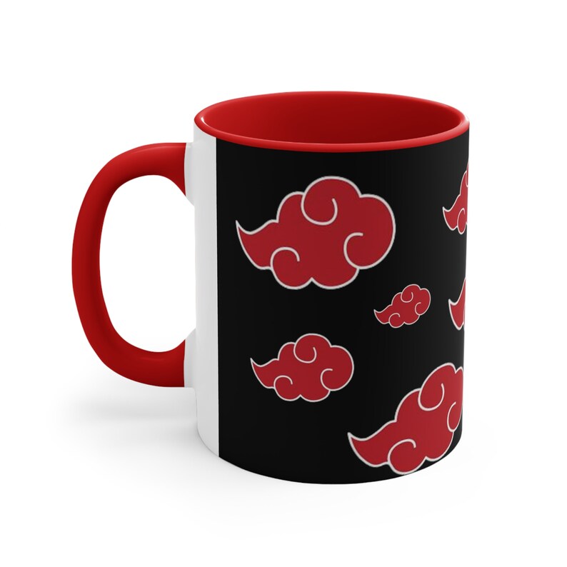 Akatsuki Red Cloud Anime, 11 Oz Mug , Anime, Gift for Him, Gift for ...