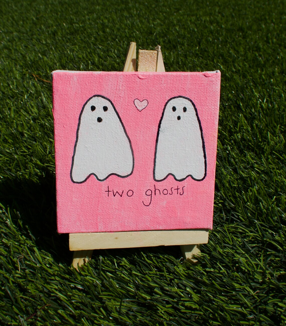 Two Ghosts Painting - Etsy