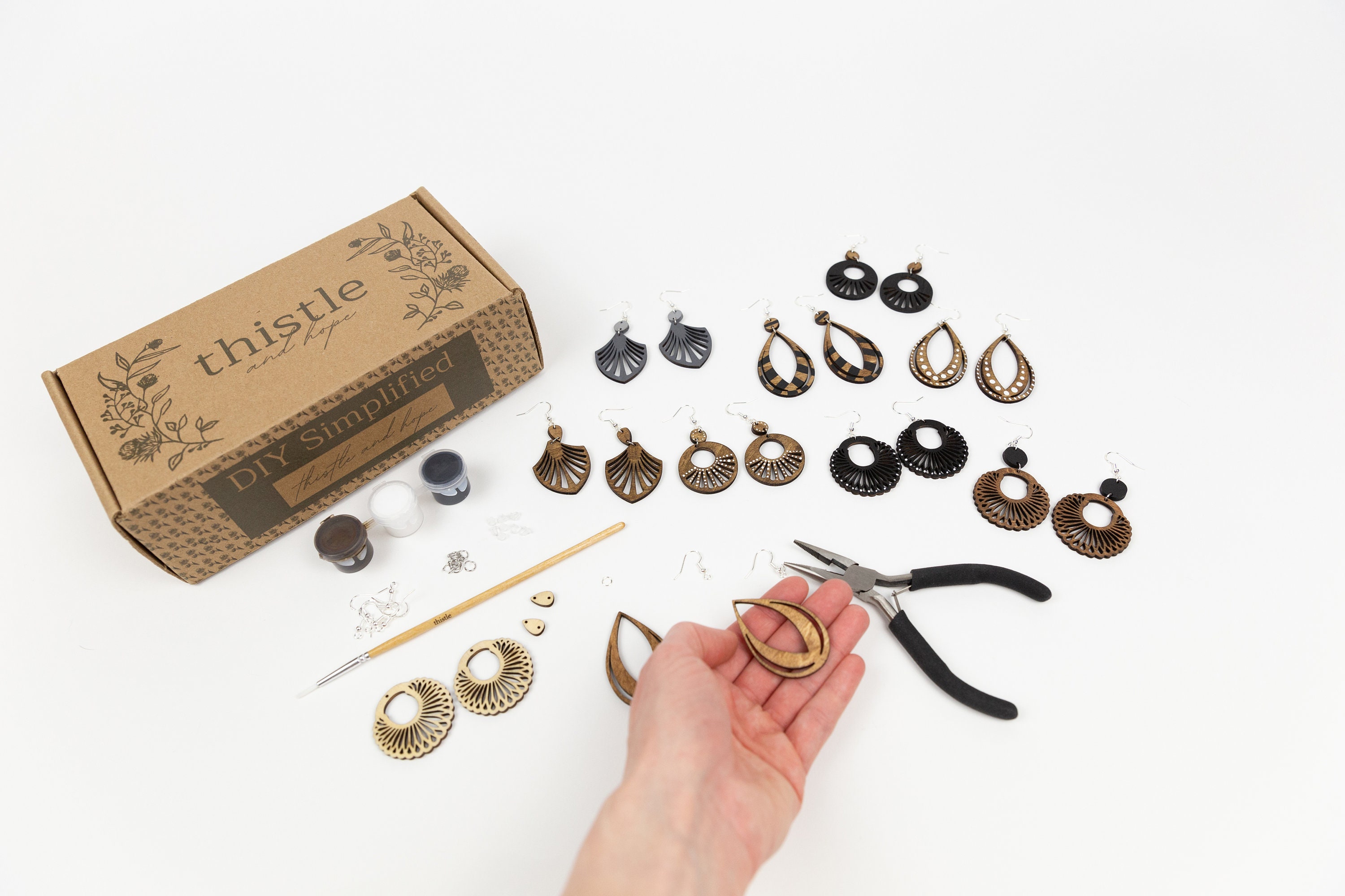 Jewelry Making Kit, Earring Kit, Earring Supplies, DIY Craft Earrings ...