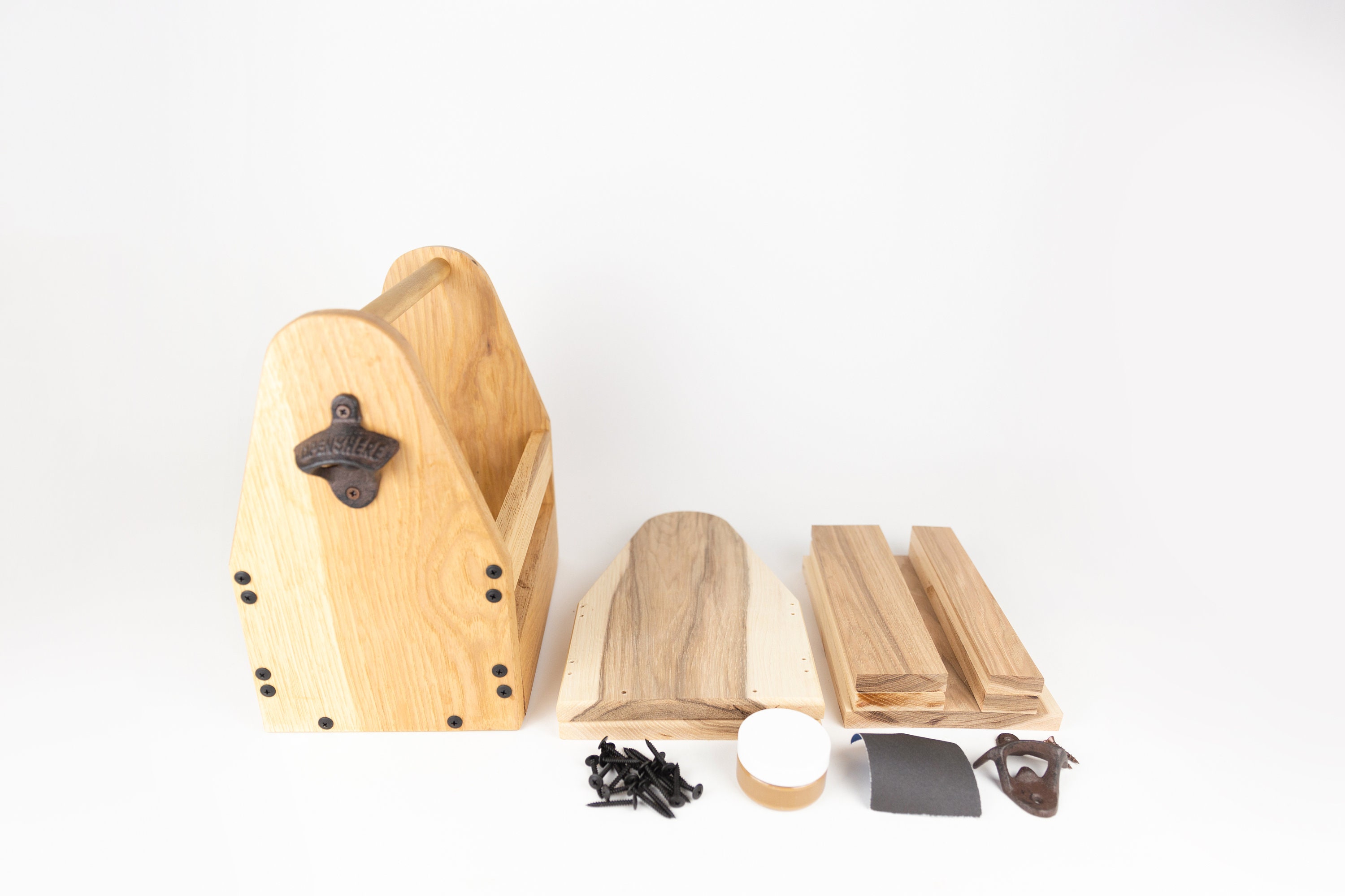 Woodworking Kit, Wooden Caddy Kit, Make Your Own, Learn Woodworking Kit ...