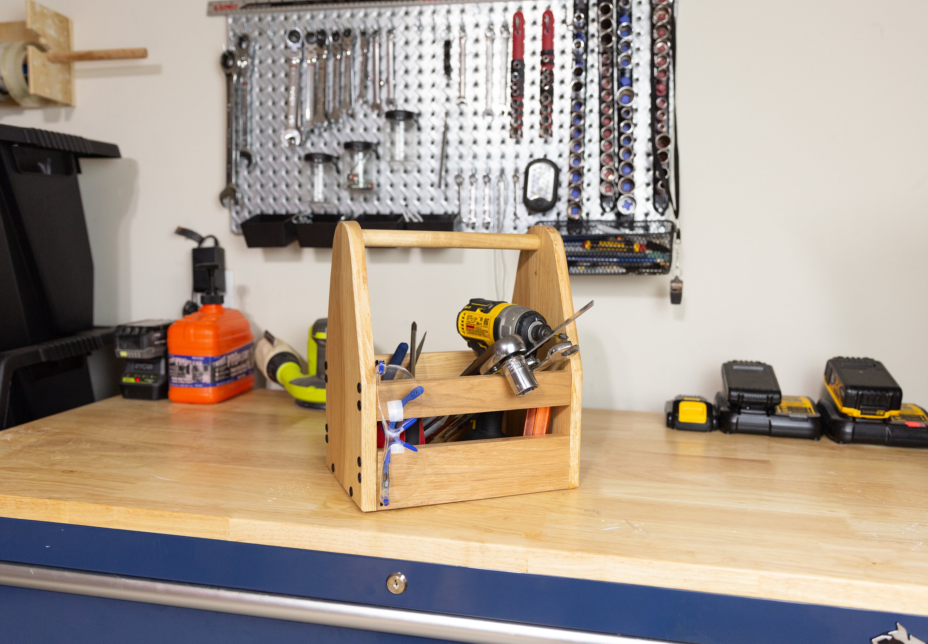 Woodworking Kit, Wooden Caddy Kit, Make Your Own, Learn Woodworking Kit ...