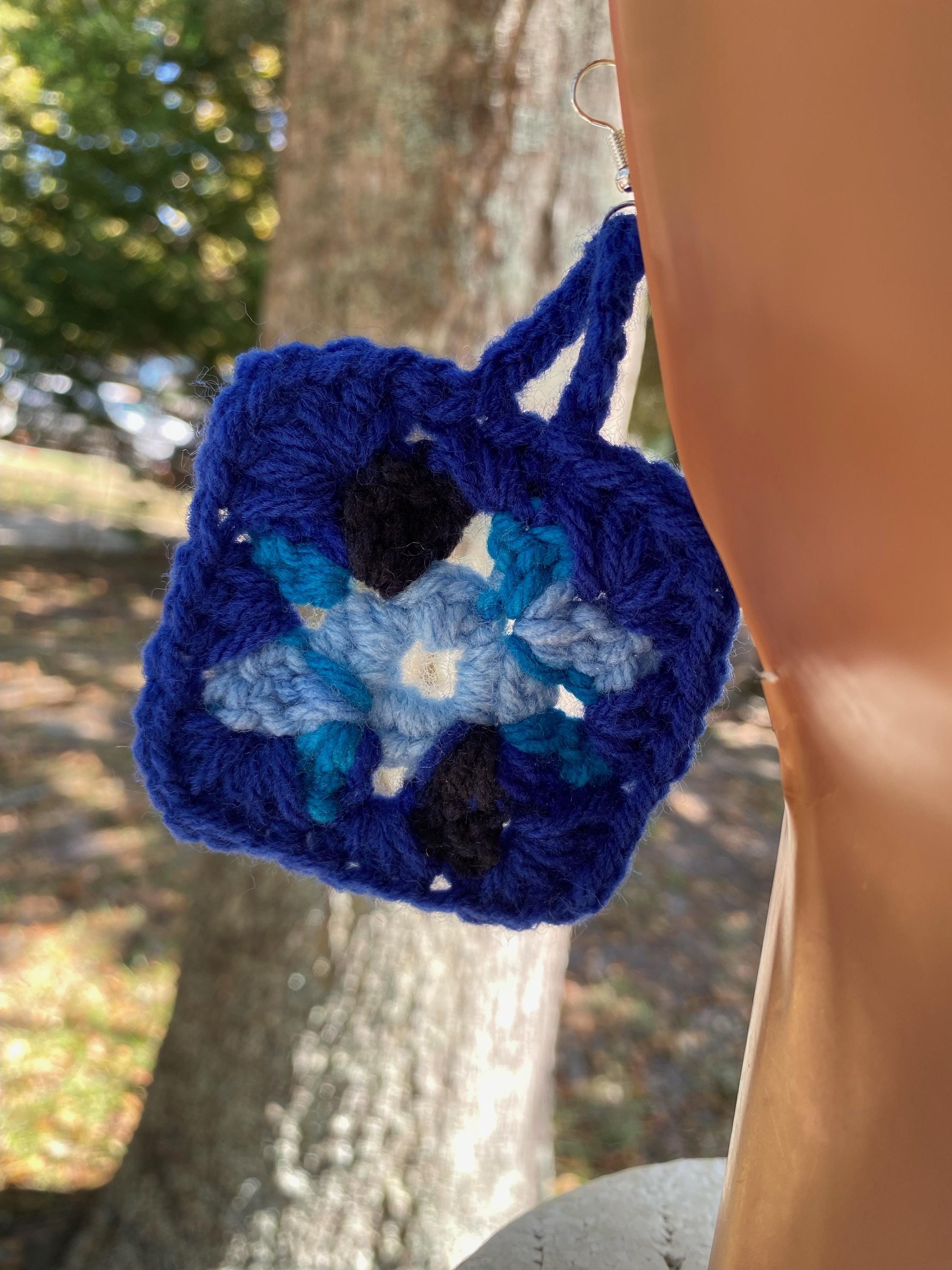 Handmade Beautiful Ruffle Custom Color Crochet Hat and Earring Set - Etsy