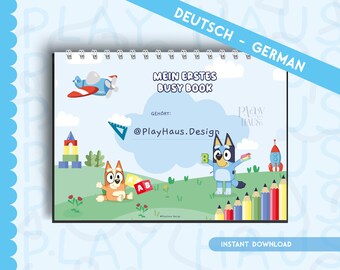Bluey Activity Book - Etsy