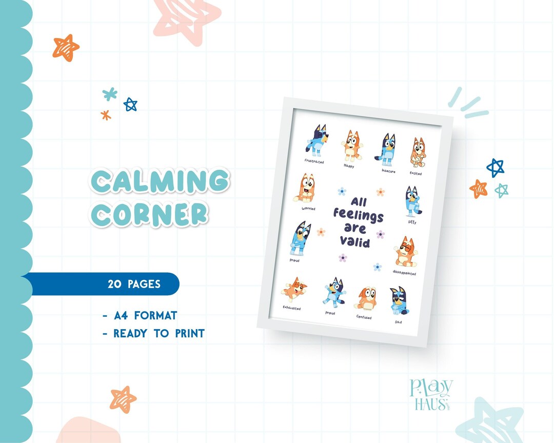 20 Strategies Calming Corner, Calming Corner PDF, Toddler Safe Zone ...