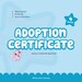 Adoption Certificate Bundle, Adopt a Friend, Party Activity for Kids ...