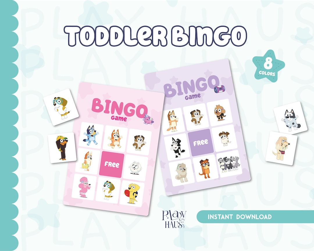 Rainbow Bingo Cards, 8 Printable Bingo Cards, Games for Kids, Bingo ...