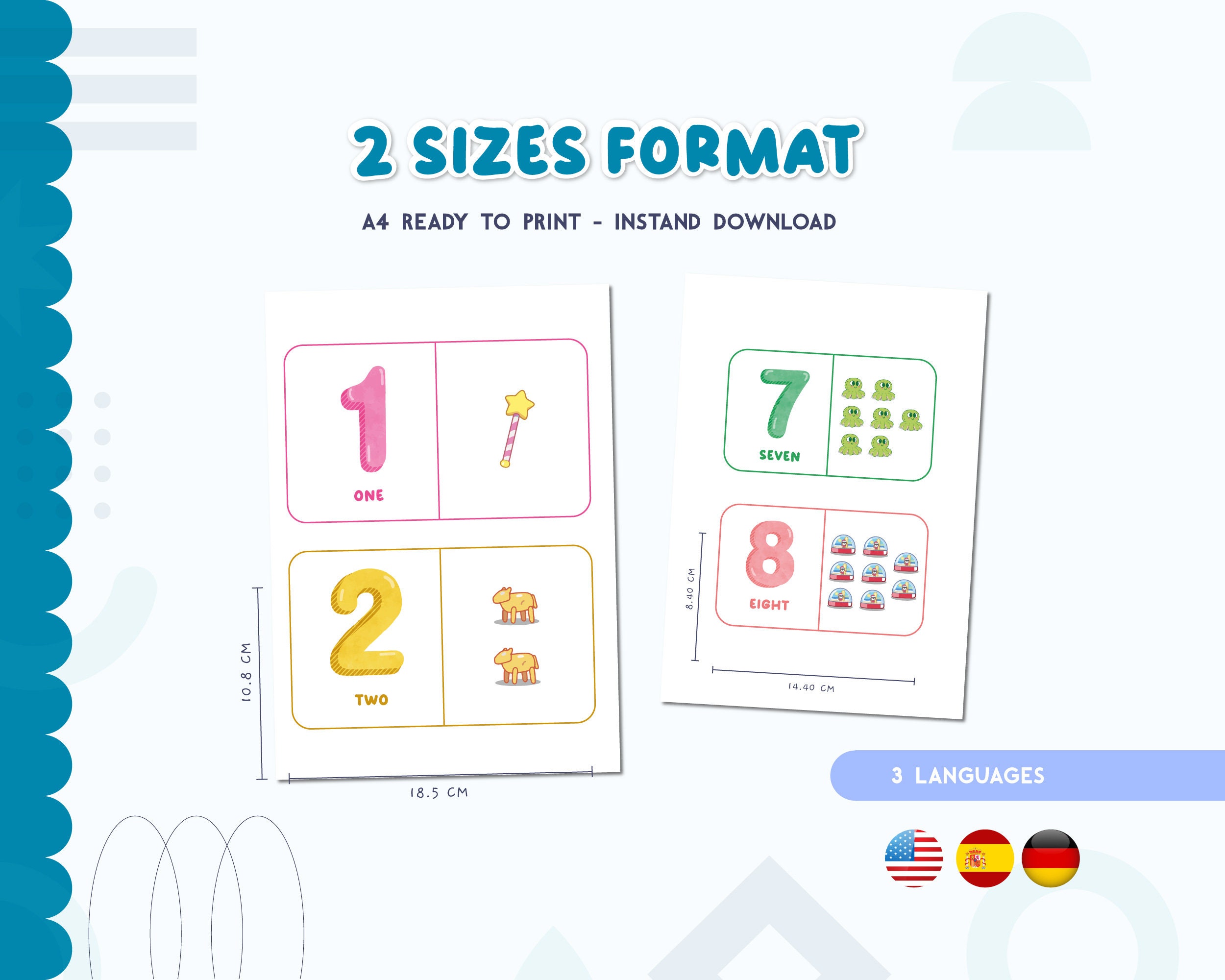 Bluey Numbers 1-10, Bluey Number Poster, Bluey Printable Number 1-10 ...