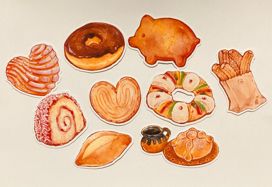 Pan Dulce Stickers - Etsy