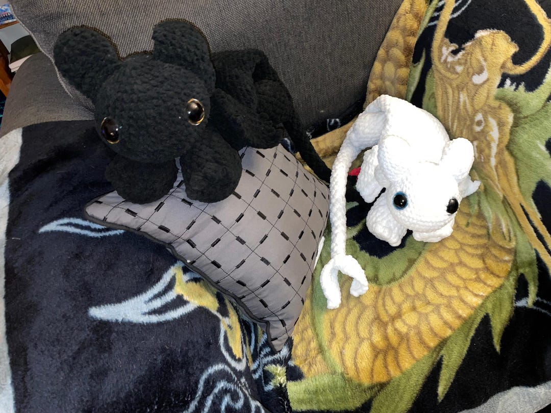 How to Train Your Dragon Fury Snuggler - Etsy