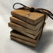 Handmade Rustic Cedar Coasters Set of 6 - Etsy