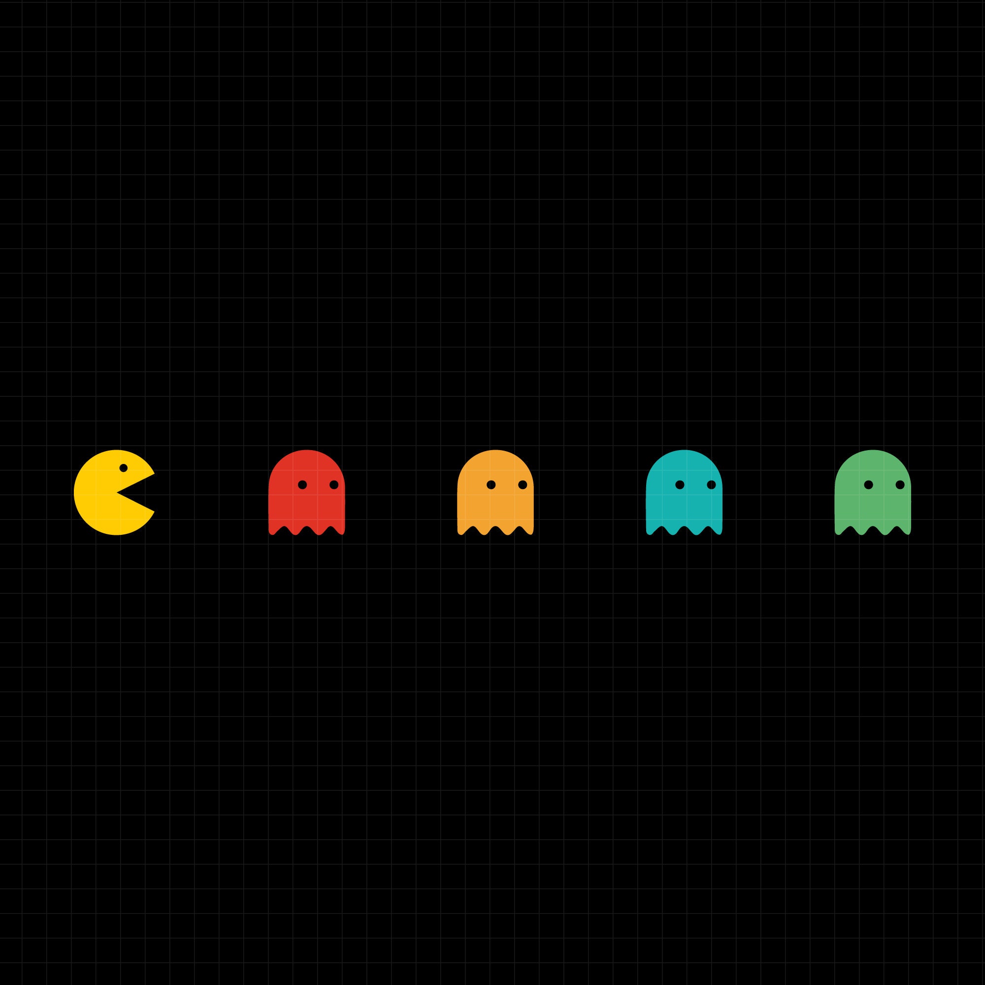 Pacman Ghost Wallpaper