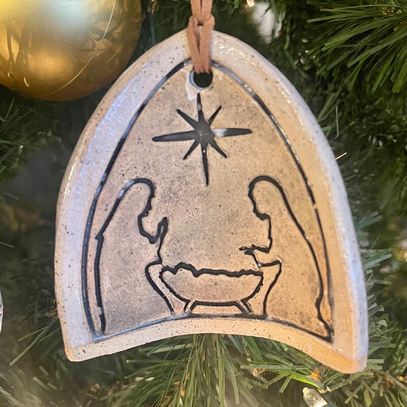 Pottery Nativity Set - Etsy