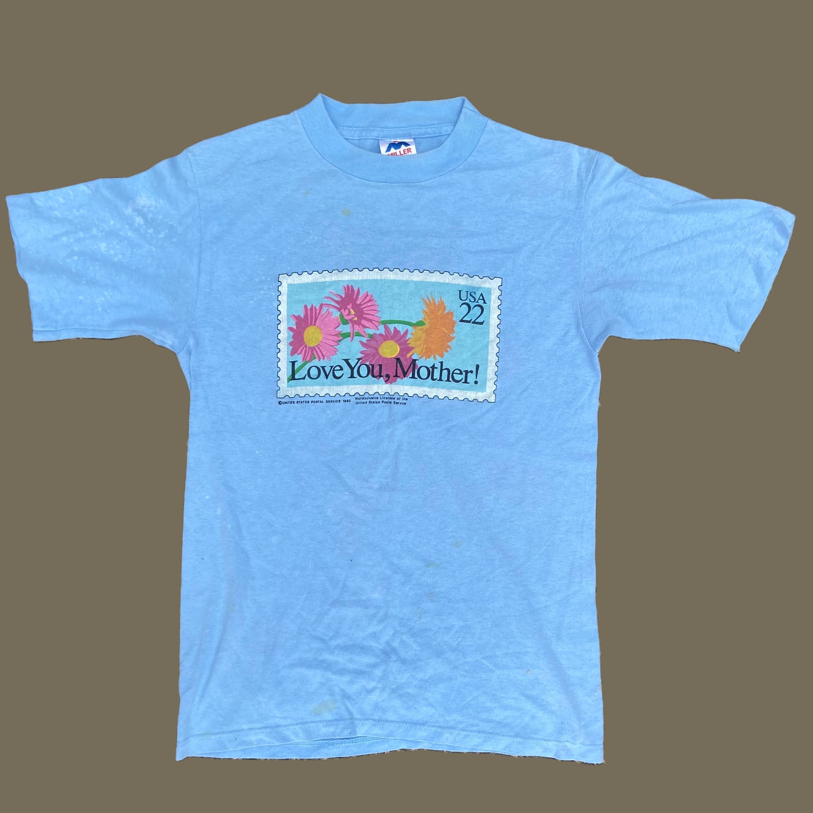 1990 Vintgage USPS Postage Stamp Tshirt - Etsy