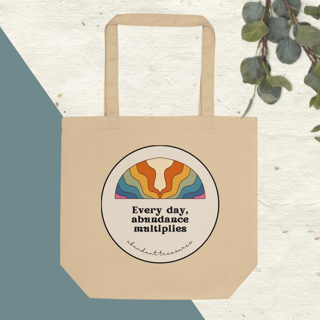 Abundance Multiplies Tote Bag Carry Prosperity With Style - Etsy