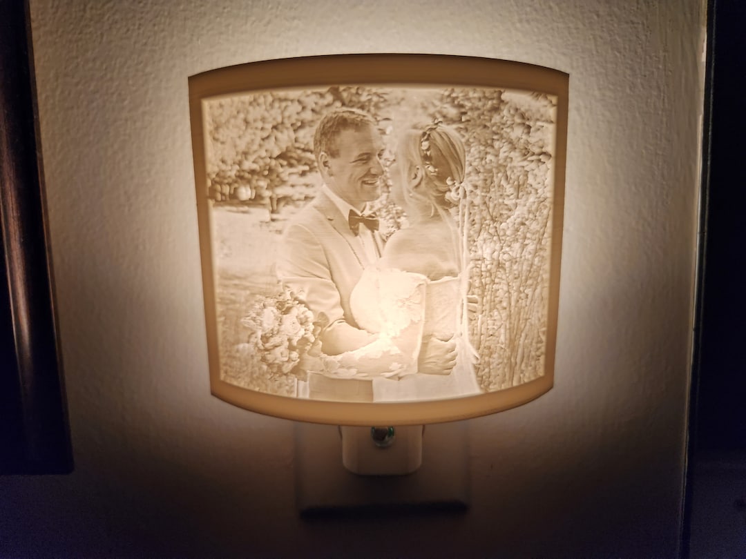 Personalized Night Light Lithophane - Etsy