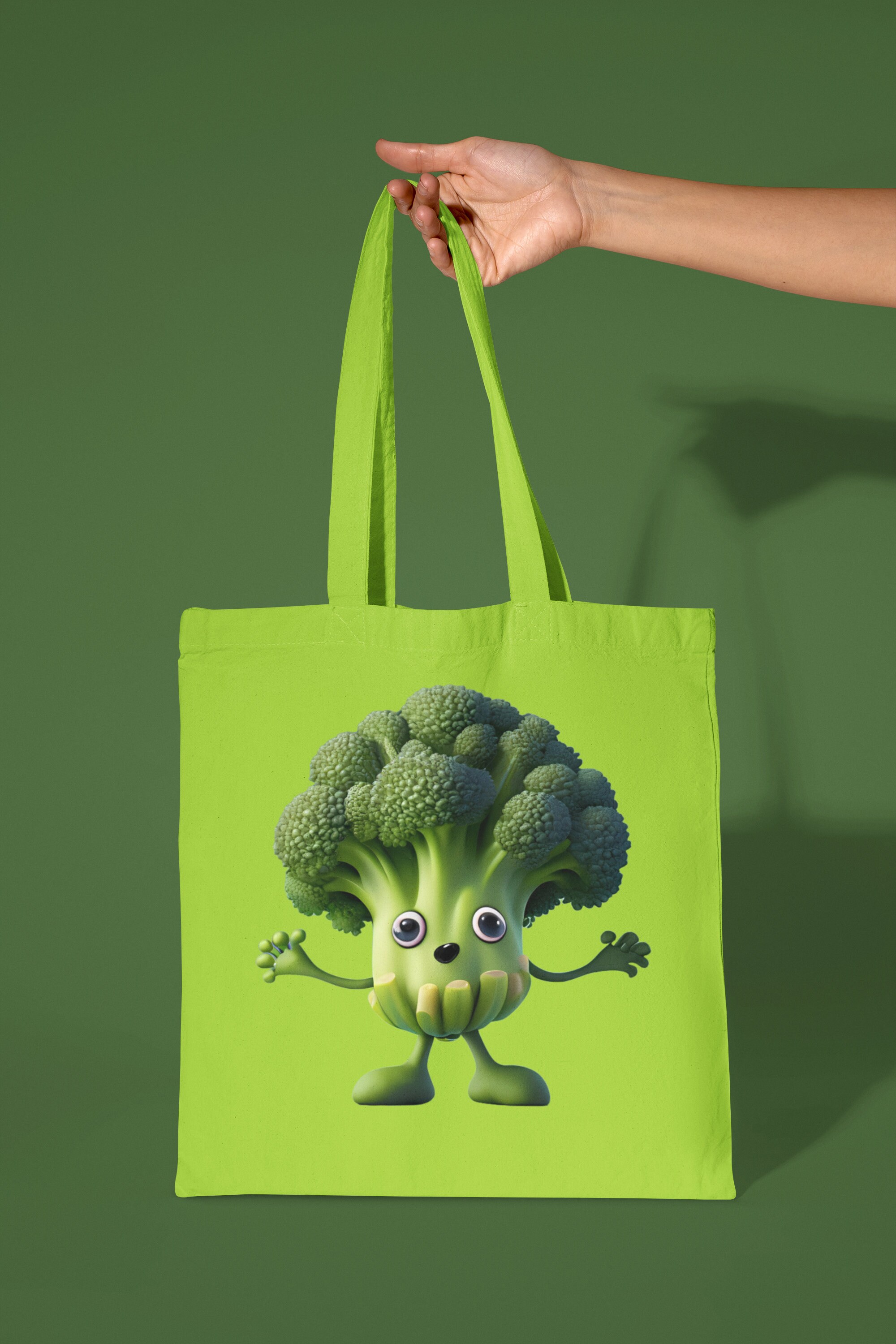 3D Cute Broccoli Mascot, Broccoli Png Svg, Broccoli Art, Broccoli for ...