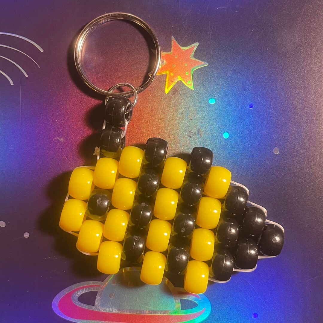 Bee Kandi Keychain - Etsy