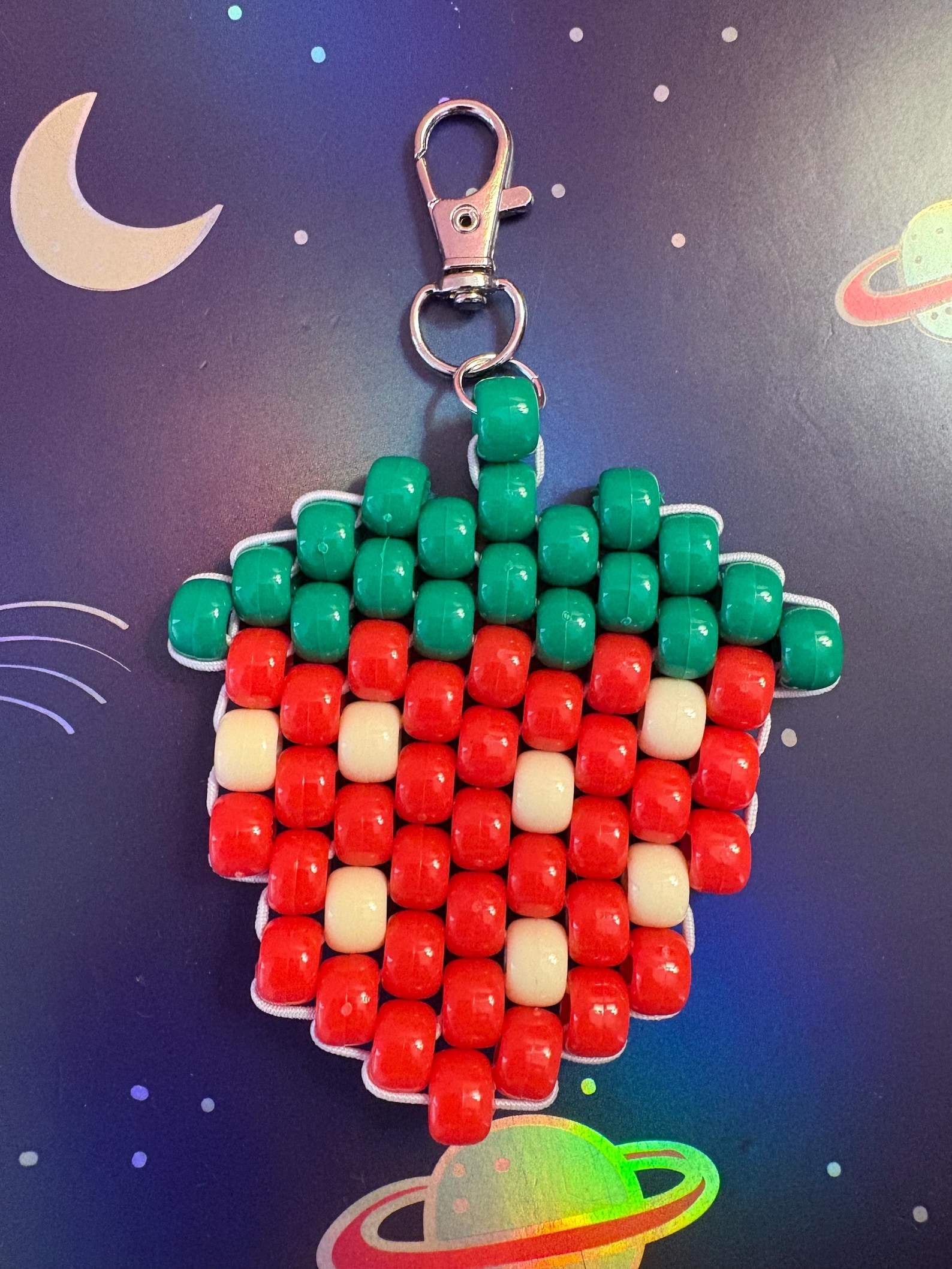 Strawberry Kandi Keychain - Etsy
