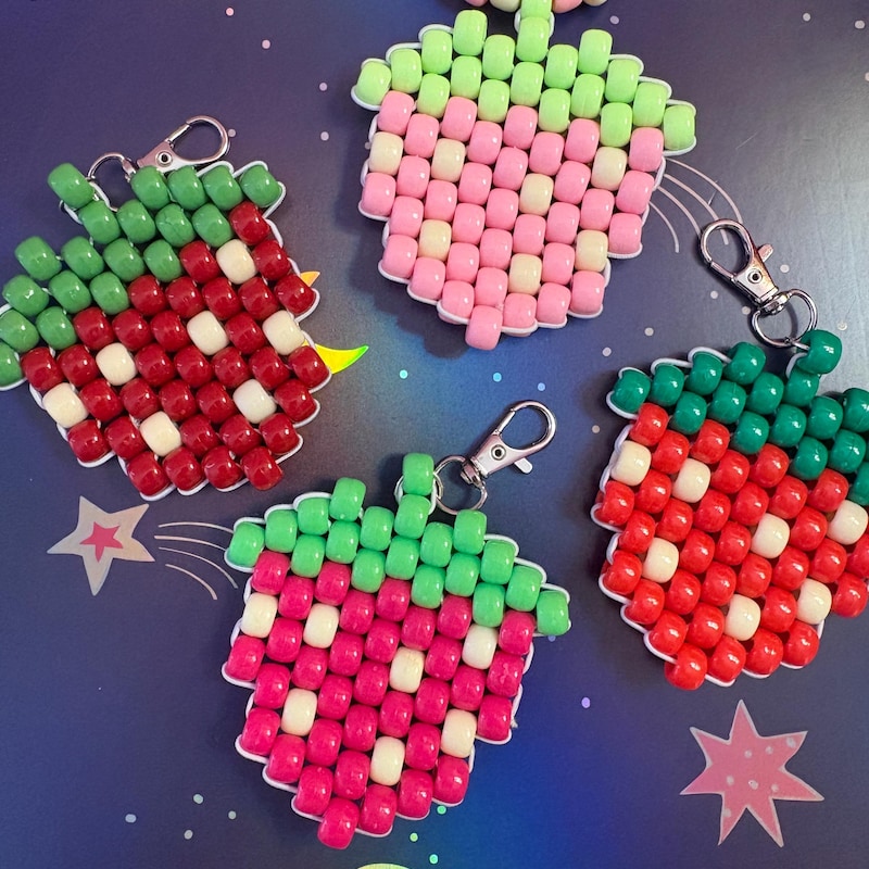 Kandi Keychain - Etsy
