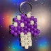 Mushroom Kandi Keychain - Etsy