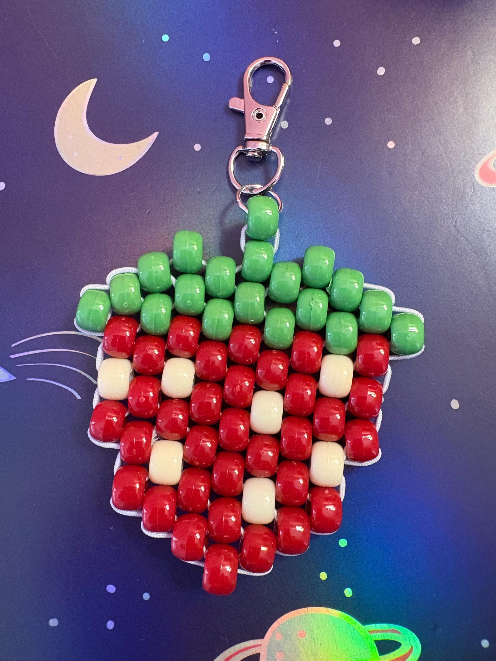 Strawberry Kandi Keychain - Etsy