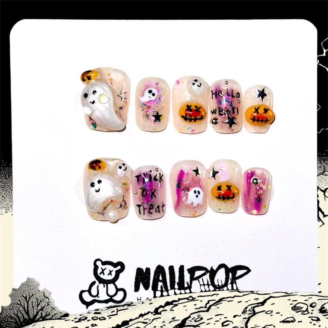 Spooky & Sweet: Trick or Treat - Halloween ,short, Square, Cute, Spooky ...