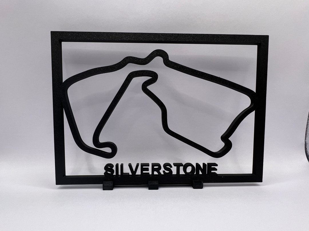 Formula 1 Race Circuit Wall Art | Desk / Shelf Décor | Freestanding ...