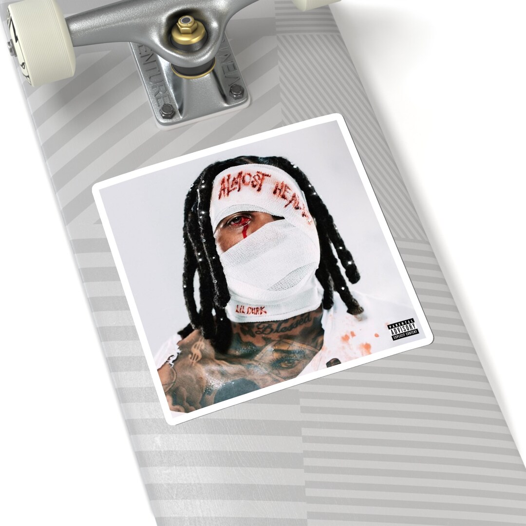Lil Durk Almost Healed Album Cover Art Sticker Kiss-cut - Etsy