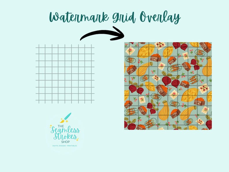 Watermark Grid PNG, Pattern Spacing Check - Illustration & Digital Art ...
