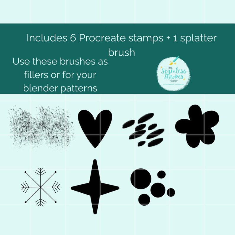 Pattern Maker Toolkit for Procreate, Create Seamless Pattern Collection, Diamond Method ...