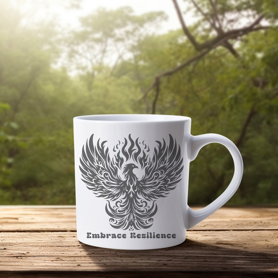 Show Your Resilience With Phoenix Mug Inspirational Coffee Cup Coworker ...