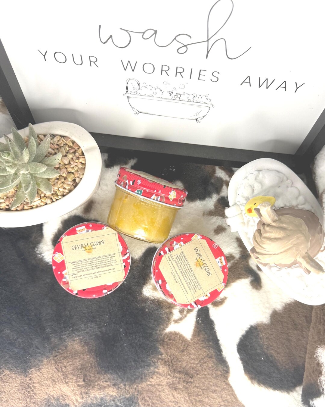 Body Scrub Orange Sickle - Etsy