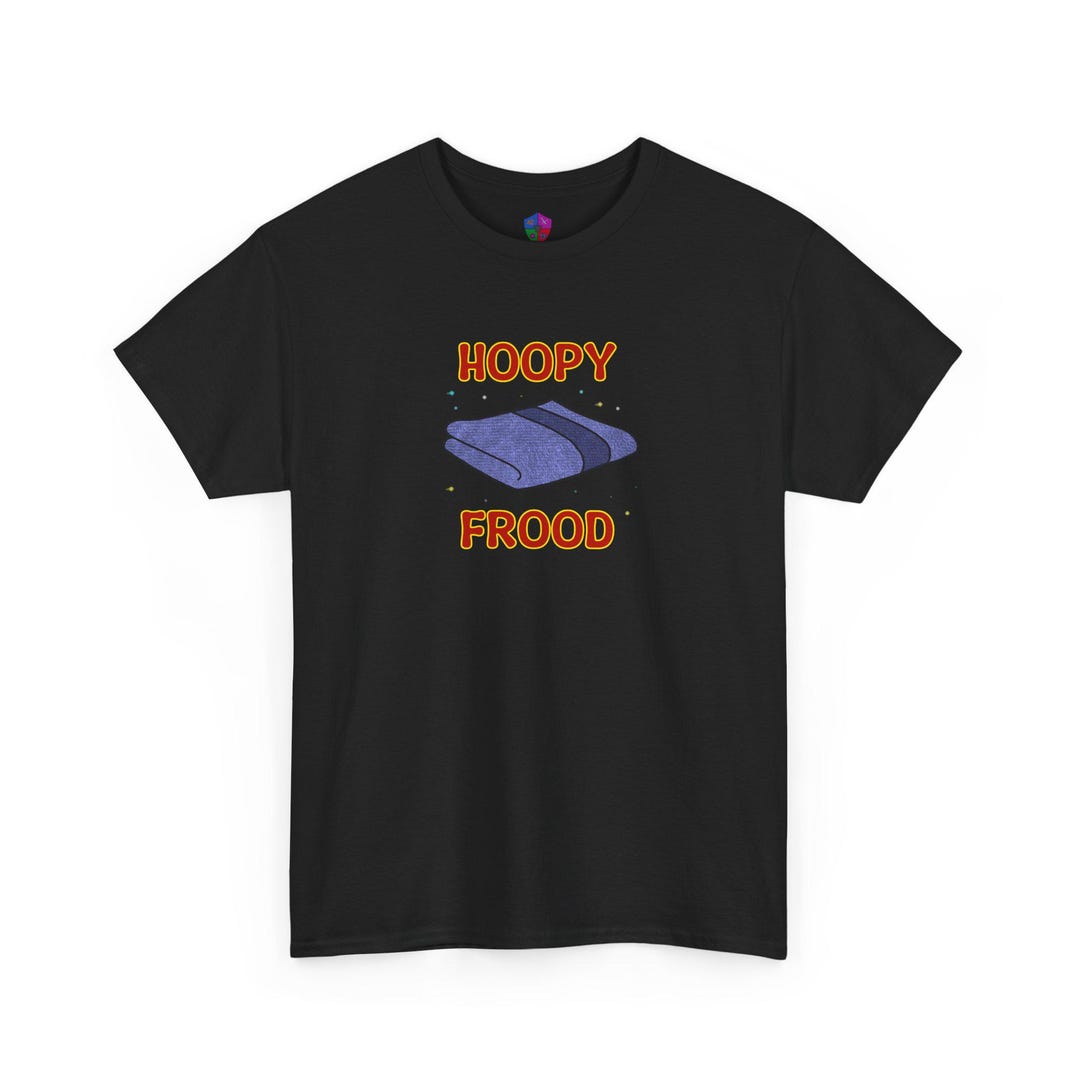 Hoopy Frood T-shirt, Hitchhiker's Guide to the Galaxy, Funny, Douglas ...