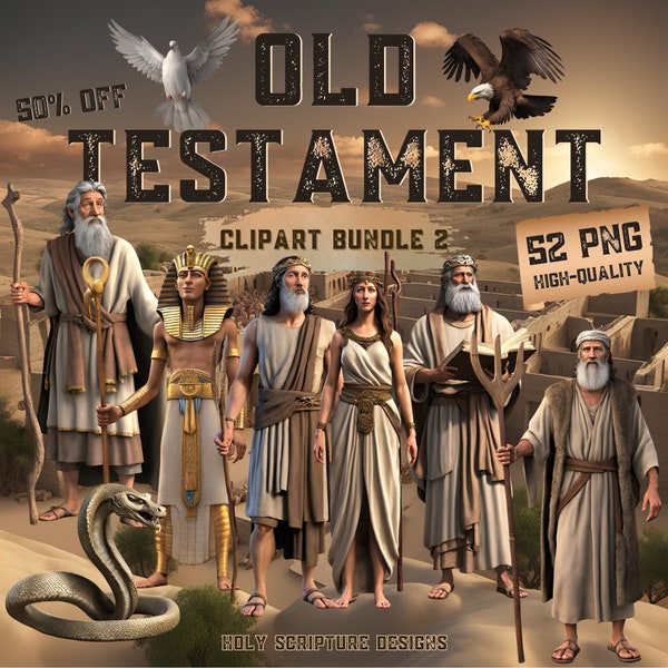 Old Testament People Clipart - Etsy