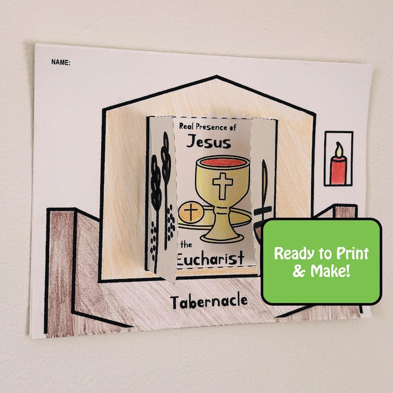 Eucharist Craft Activity - Etsy