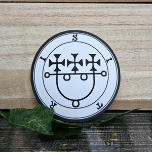 Sitri Goetia Sigil Sticker, 72 Occult Grimoire Symbols, Black Magic ...