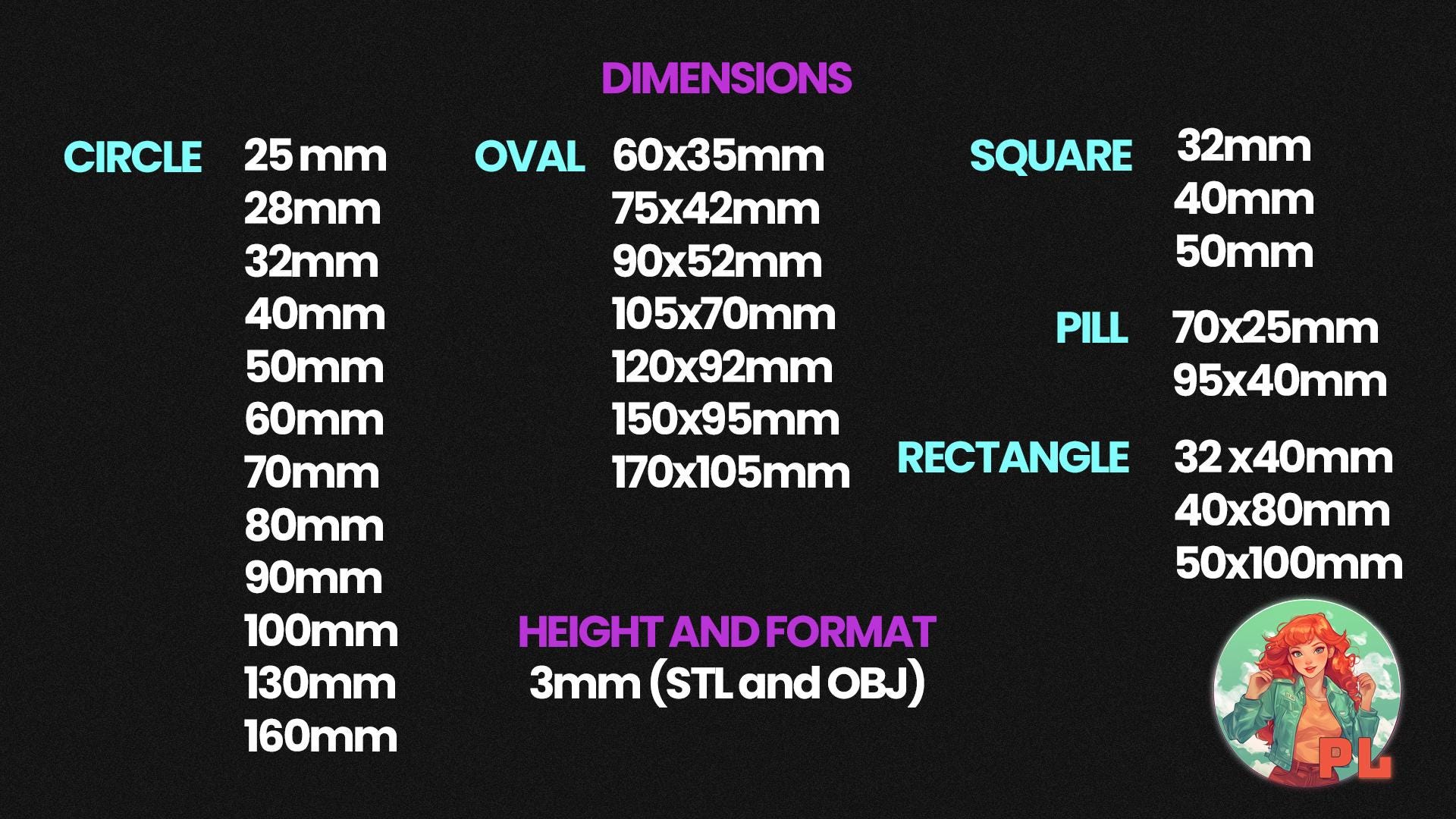 Wargame Base Templates - 3d Print Digital File - Etsy