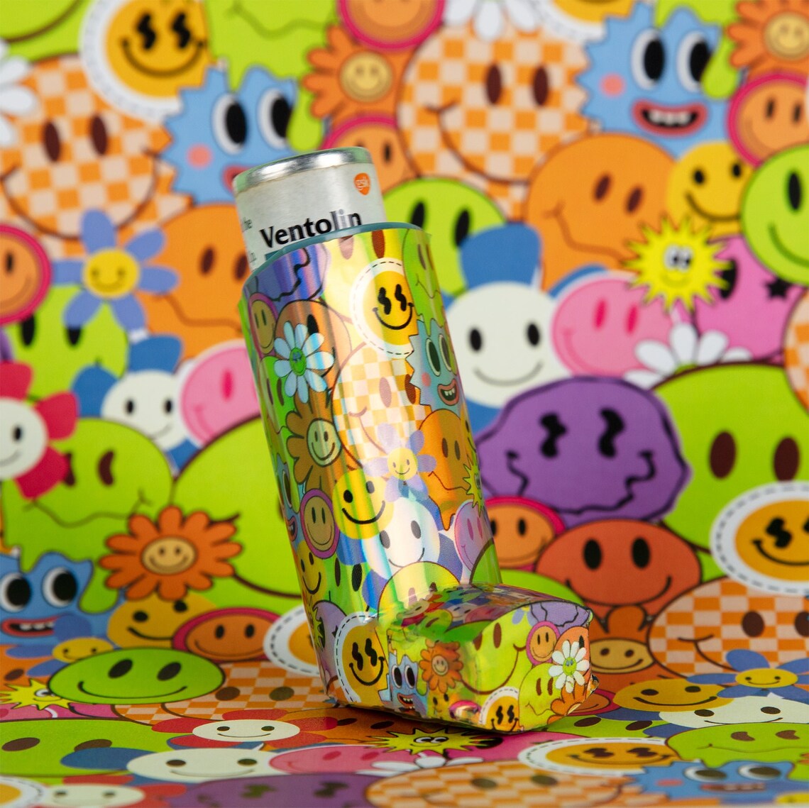 Smiley Asthma Decal - Etsy