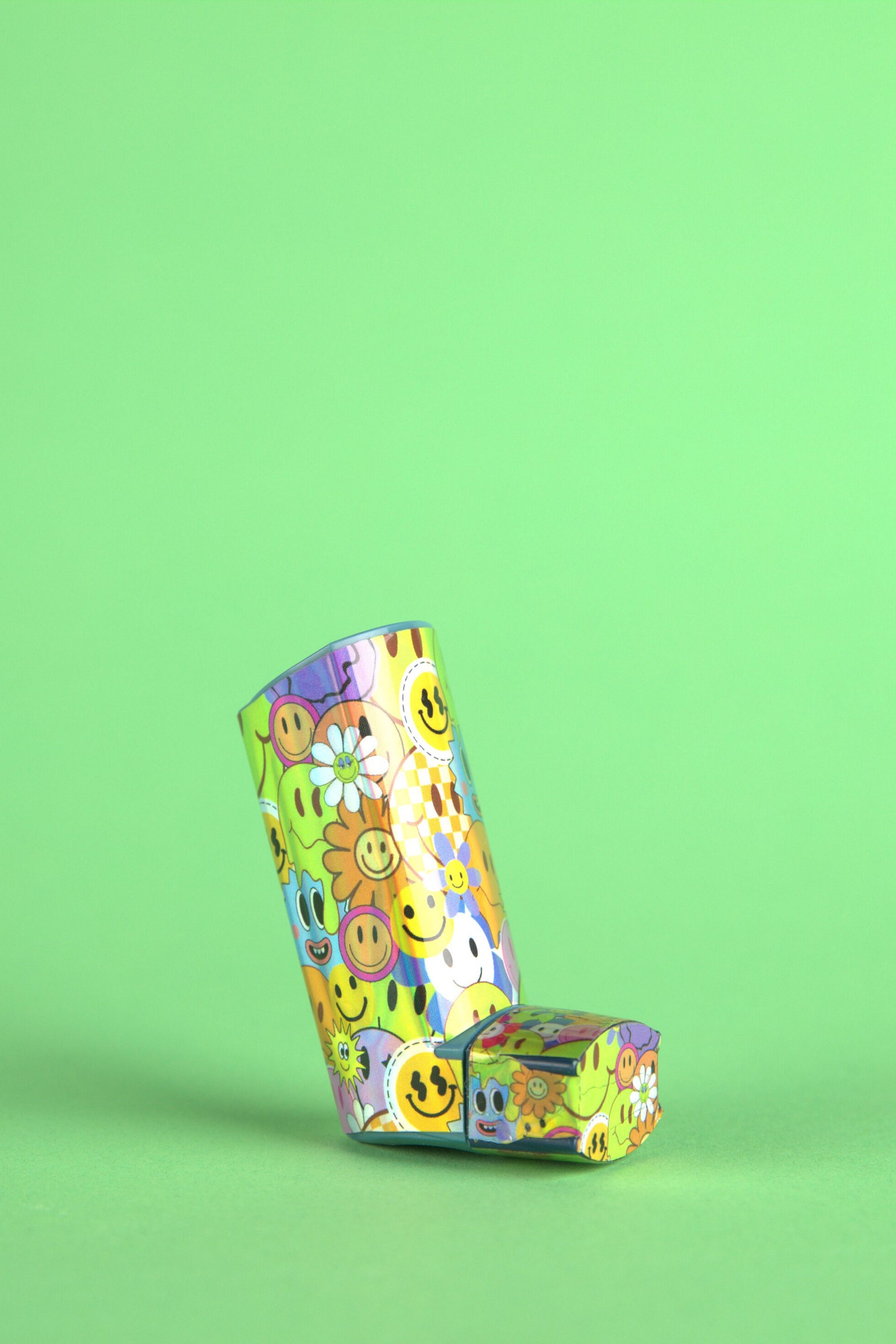 Smiley Asthma Decal - Etsy