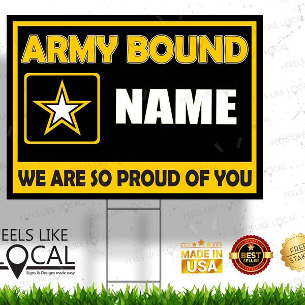 Army Banner - Etsy