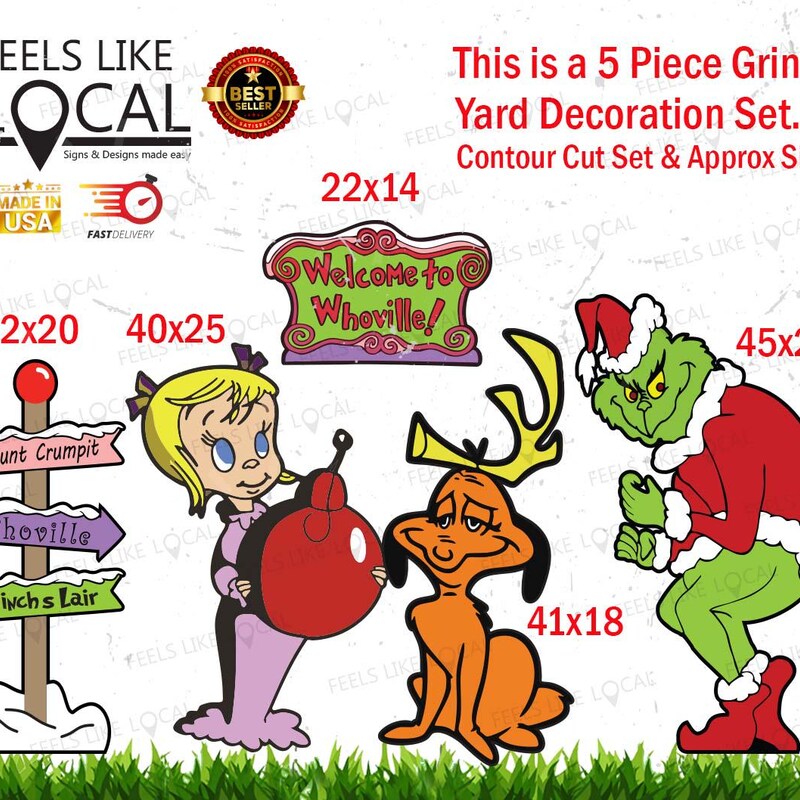 Grinch Sign - Etsy