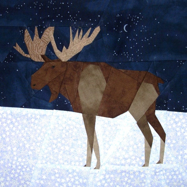 Moose Pattern - Etsy