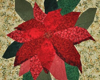 Foundation Paper Piecing Pattern Bundle 'christmas Basics' / 4 Blocks ...