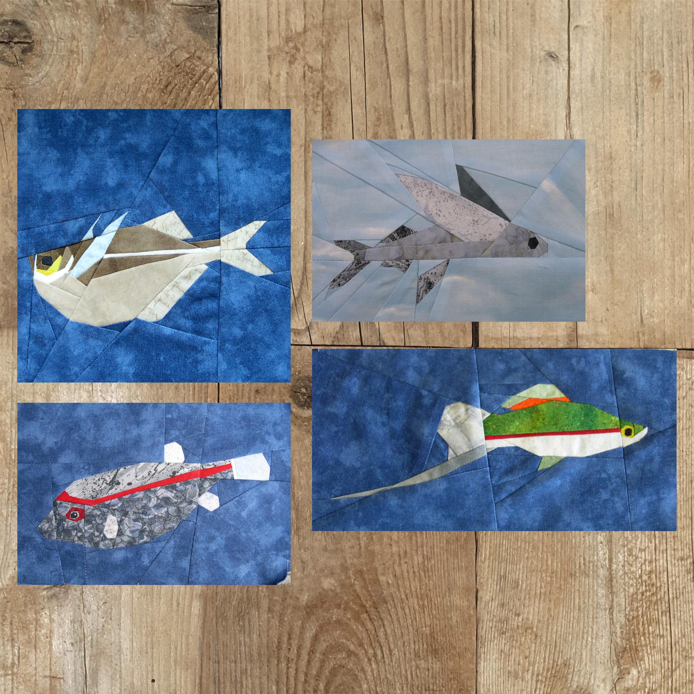 Sea Quilt Paper Piecing Pattern - Etsy